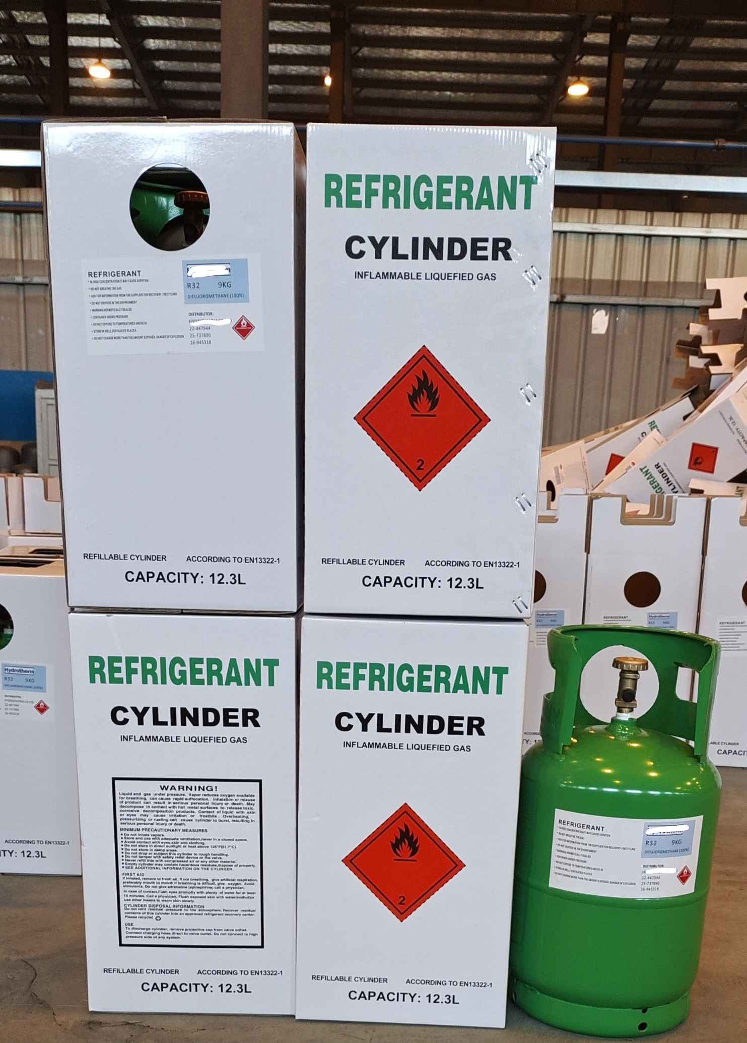 R32 Refrigerant Gas | 9KG Cylinder Price | European Market - frioflor ...
